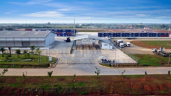 New Dry Port at Sakania to ease cross-border trade between Zambia and ...